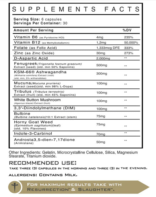 ATOMIC_ONE GOLD Testosterone Booster – Nutrition Depot