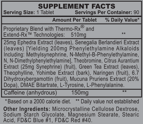 Hi-Tech Pharm Stimerex-ES (90 tabs) – Nutrition Depot